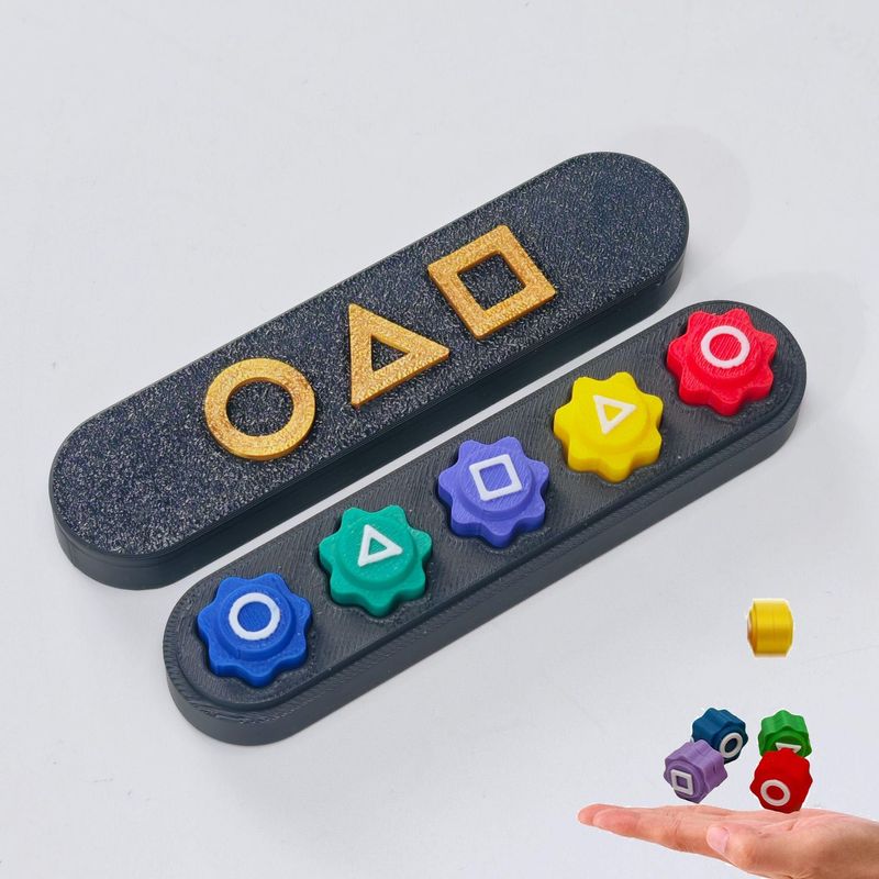 Korean Gonggi Folk Play Set, Gonggi Toy, Stone Pick-up Game, Korean ...