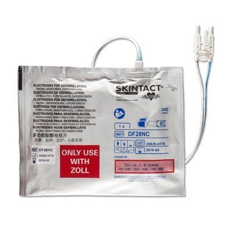 SKINTACT Adult Defib Pads - Compatible with Zoll E Series, R, M, PD ...