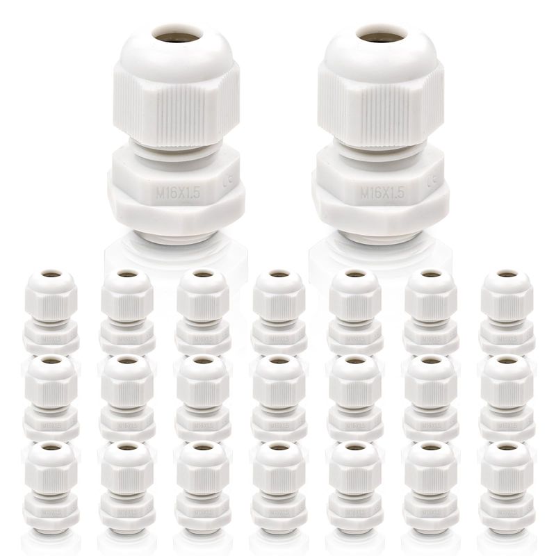 23 Pcs Cable Glands, Adjustable Cable Glands, Cable Gland M16, Cable ...