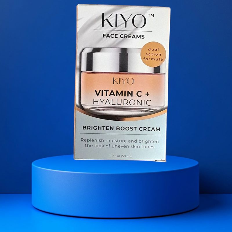 NEW KIYO FACE CREAM Vitamin C Hyaluronic Brighten Boost cream - Online Marketplace - EveryMarket