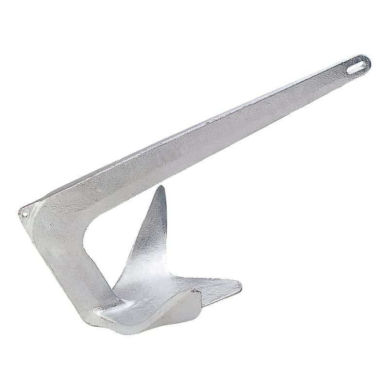 Lewmar Galvanized Steel Claw Anchor 2.2 lbs. for Boats 13'-20', Bruce ...