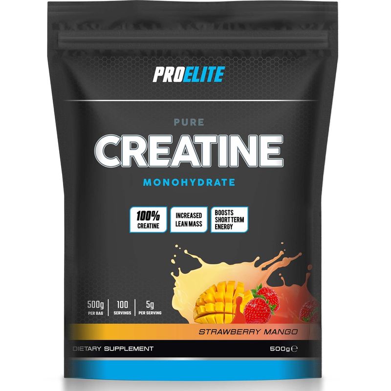 PRO-ELITE Creatine - Creatine Monohydrate Micronized Powder 500g, for ...