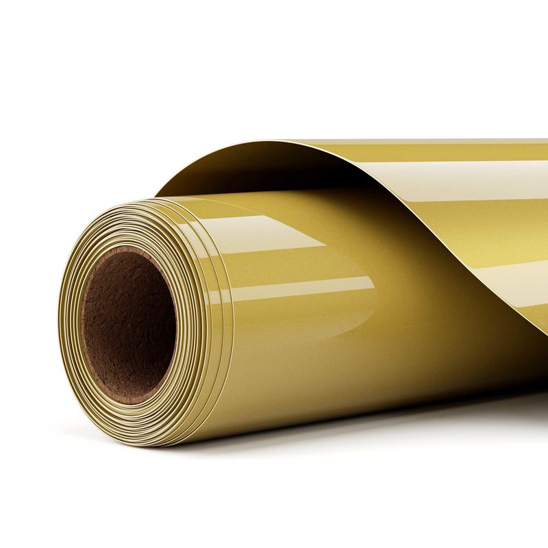 Flex Film Plotter Textile Gold 30.5 cm x 305 cm, Plotter Film Textile ...