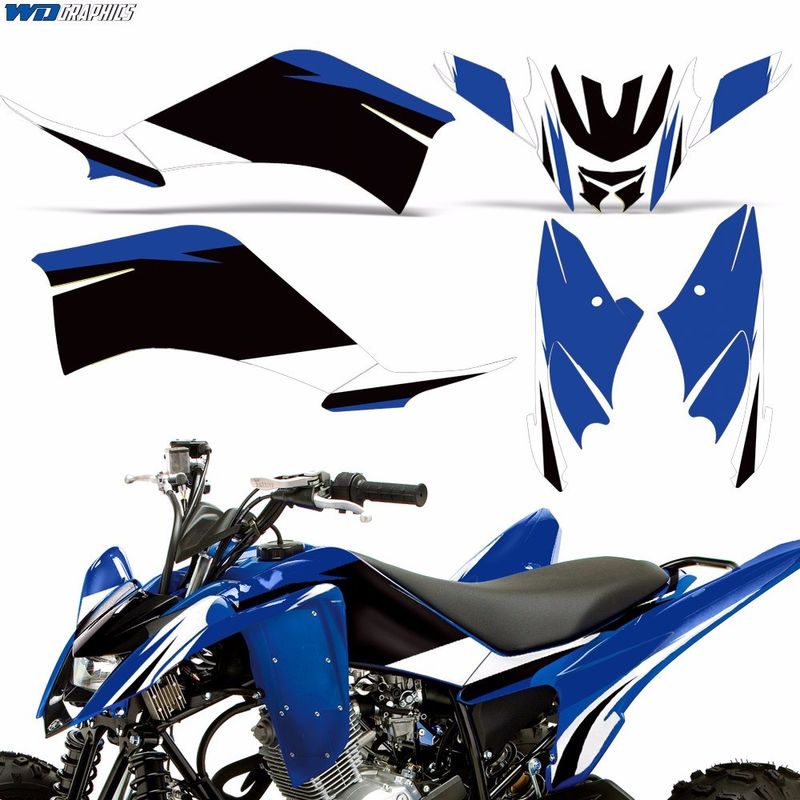 ATV Graphic Decals Stickers For Yamaha Raptor 125 2011-2014 R NO LOGS ...