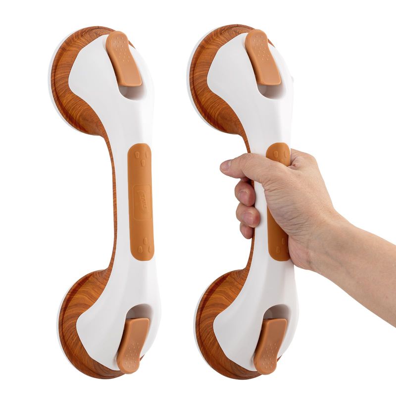 TAILI Suction Grab Rails for Bathroom 2 Pack, 31 CM Hand Rails for ...