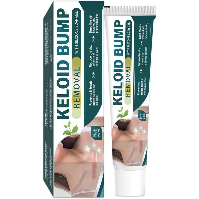 Keloid Bump Removal, Scar Removal for Surgical Marks & Burns, Gentle ...