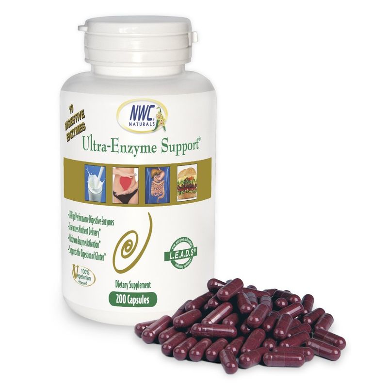 Ultra-Enzyme Support, Natural Digestive Supplement, Promotes Optimal ...
