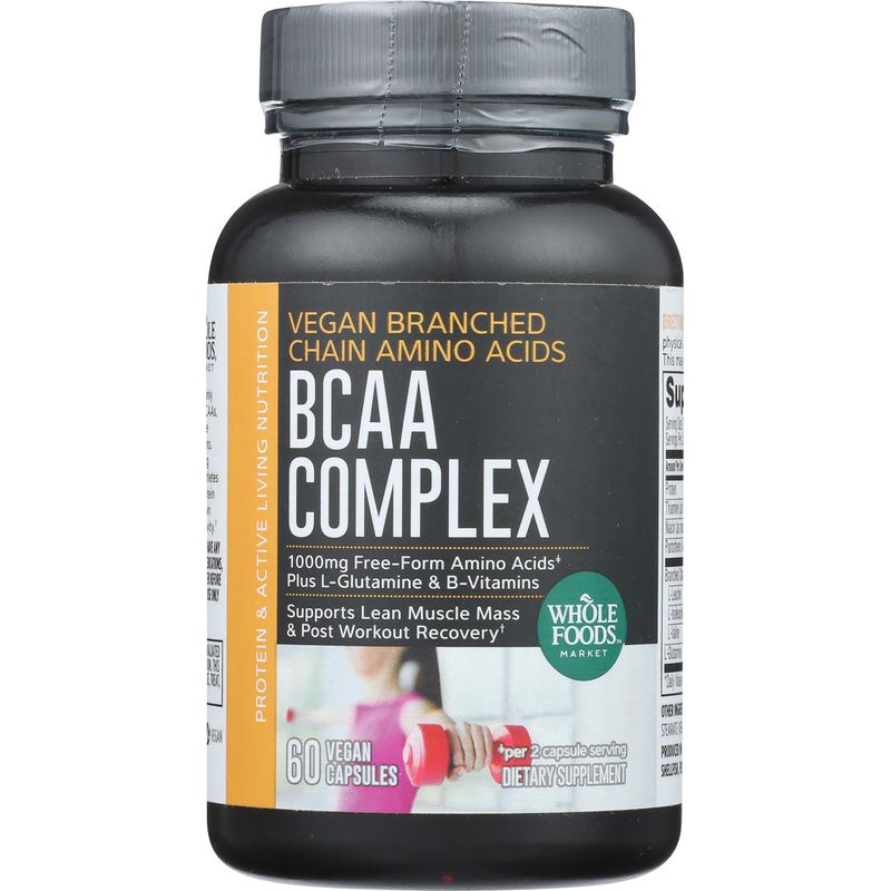 Whole Foods Market, BCAA Complex, 60 ct - EveryMarket