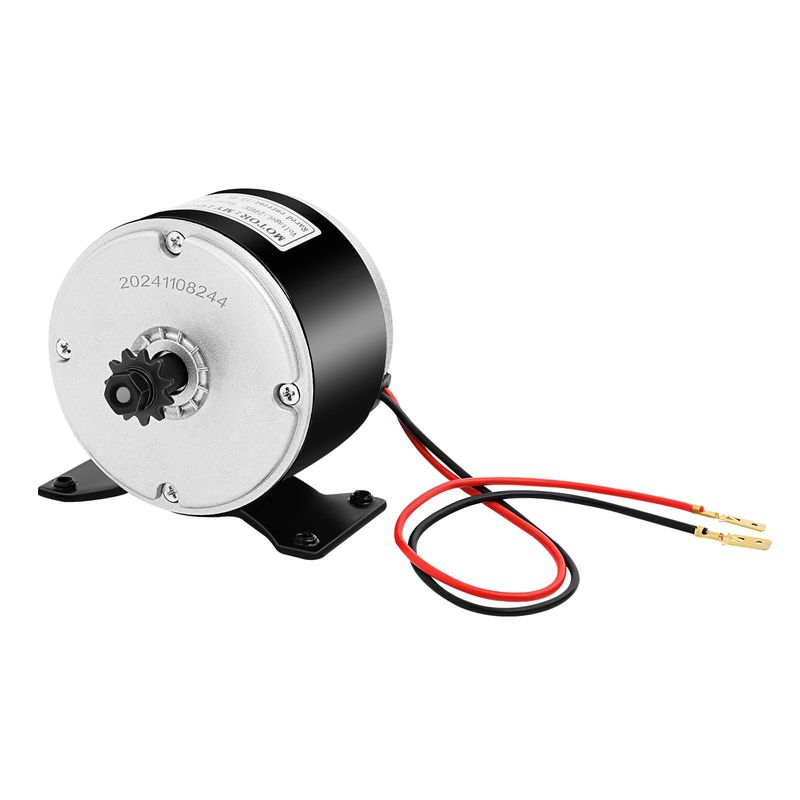 Permanent Magnet Electric Motor, 24v Small Brush DC Permanent Magnet ...