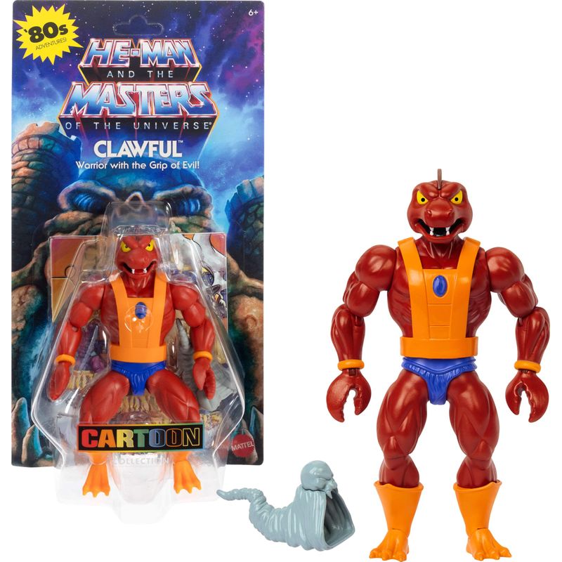 Masters of the Universe Origins Toy, Clawful Cartoon Collection Action ...