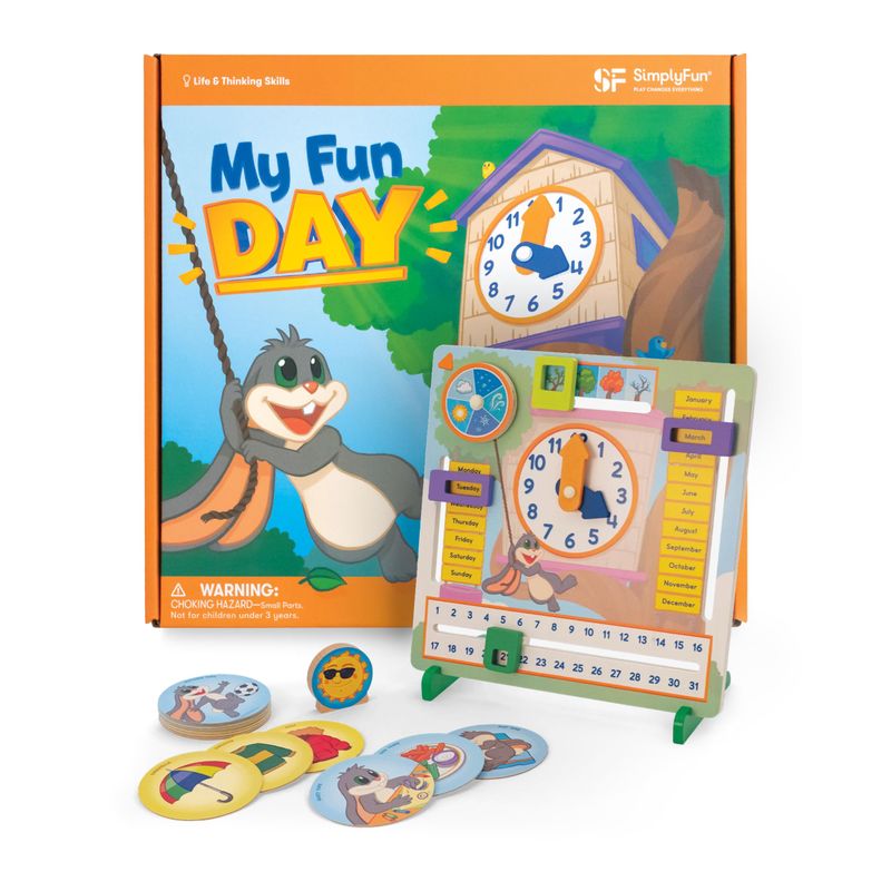 SimplyFun My Fun Day - an Engaging and Educational Activity Board ...