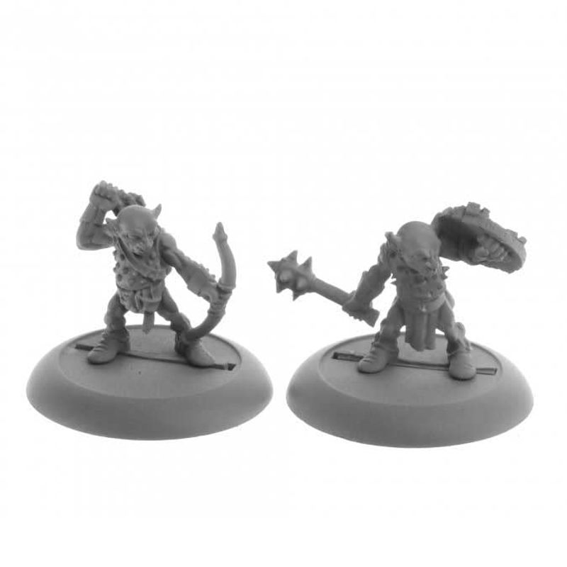 Reaper Bloodbite Goblins Miniature 25mm Heroic Scale Figure Dark Heaven ...