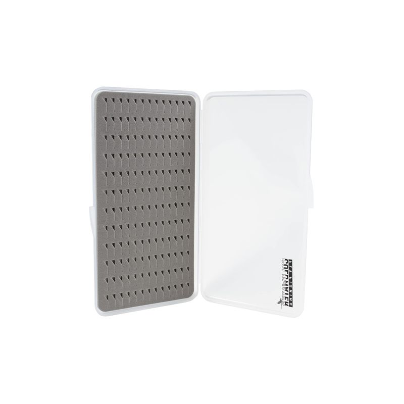 COLDWATER FLY FISHING – Slim Fly Box, Ice Fishing Jig Box with Teardrop ...