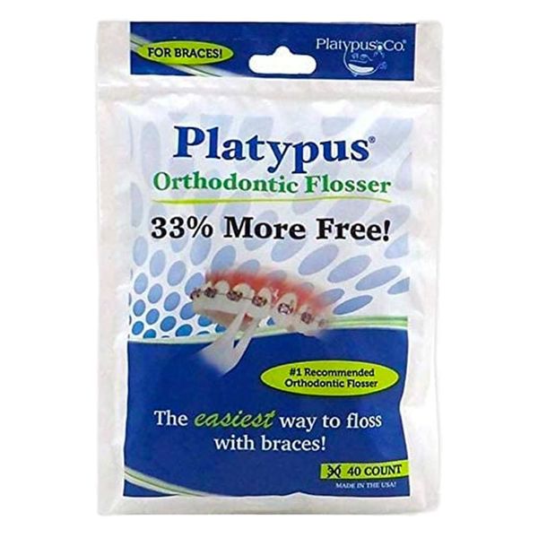 Platypus Orthodontic Flossers for Braces | Ortho Picks for Adults ...