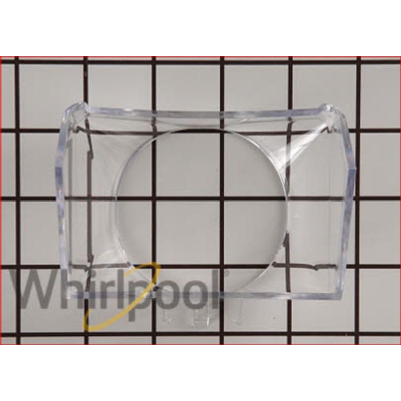 New Genuine OEM Whirlpool Refrigerator Ice Dispenser Chute Funnel ...