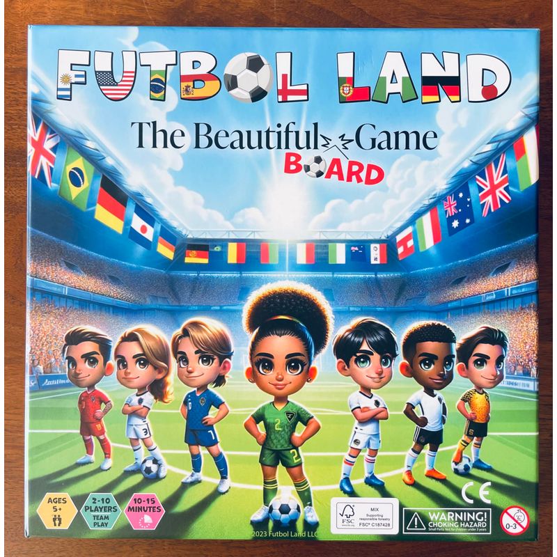Futbol Land is The Soccer Board Game for Kids and Adults, a Family ...