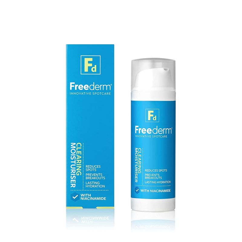 FREEDERM Clearing Oil-Free Face Moisturiser for Spot Prone Skin ...