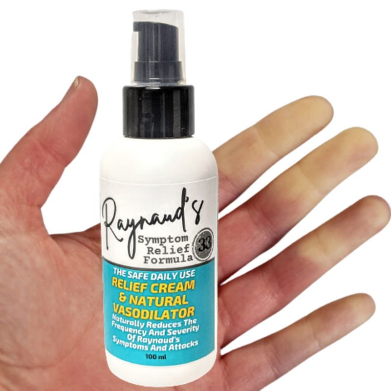Tamed Organics Raynaud's Symptom Relief Topical Treatment Cream Get Rid ...
