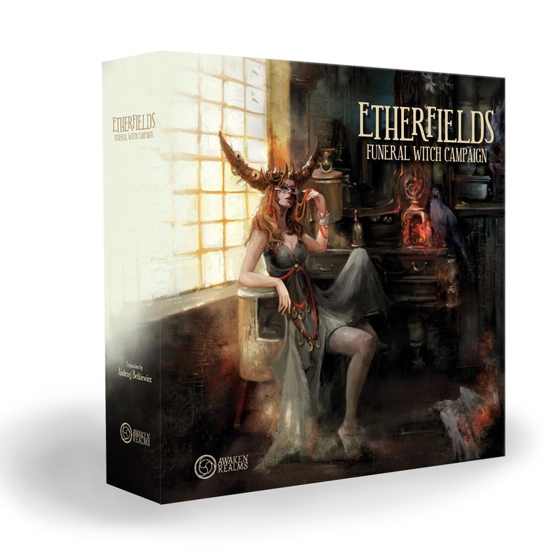 Etherfields Board Game Funeral Witch Campaign Expansion | Fantasy Strategy Game | Narrative ...