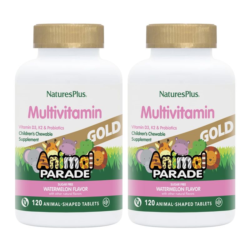 NaturesPlus Animal Parade Gold Multivitamin Children’s Chewables ...