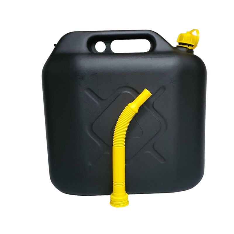 MUDZSAL 20L Jerry Can for Petrol Diesel Fuel with Spout, Emergency ...