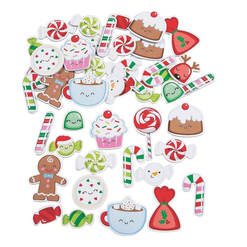 Christmas Candy Foam Shapes (72Pc) - Crafts for Kids and Fun Home ...