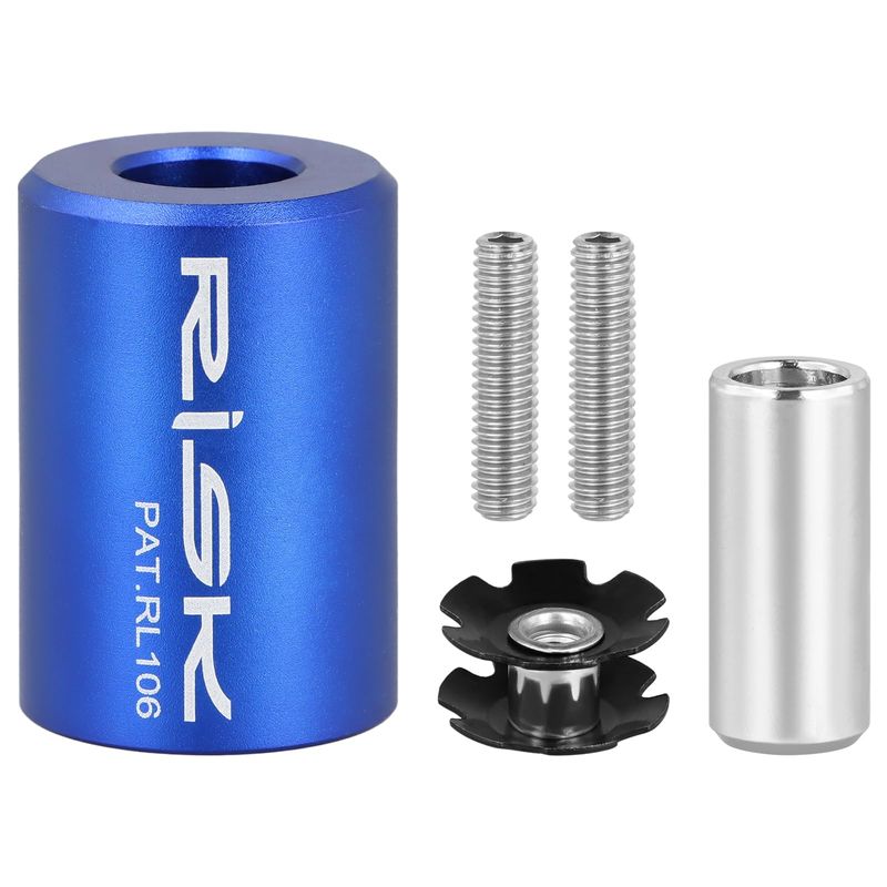 Bezavea Bike Headset Star Nut, 4 Pieces Bicycle Fork Star Nut Set ...