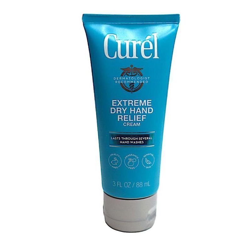 Curel Extreme Dry Hand Relief, Dermatologist Recommended 3 fl. oz. / 88 ...