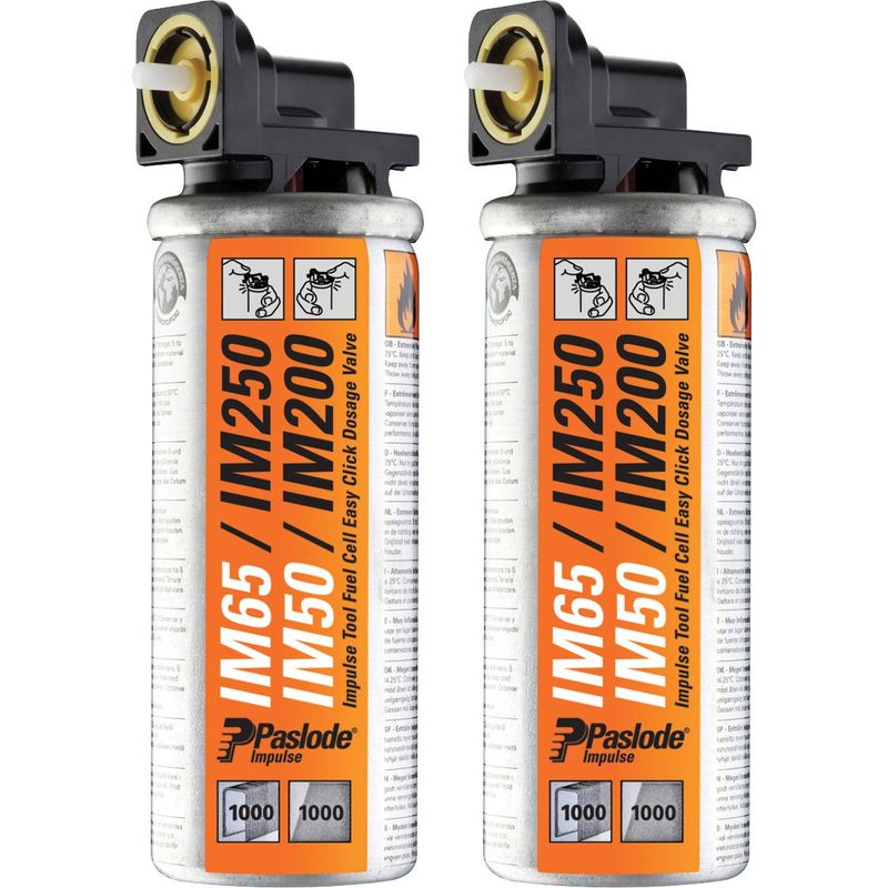 Elite Choice Paslode Impulse Mini Gas Fuel Cell [Pack of 2] for IM65 ...