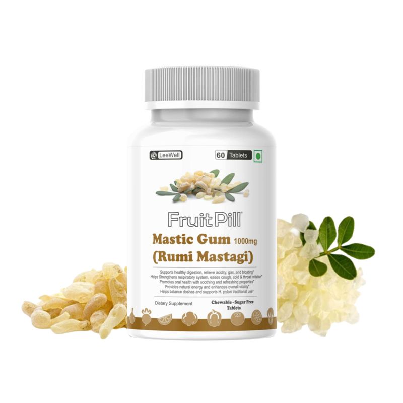 Fruitpill Mastic Gum Chewable Tablets | Pistacia Lenticus | Rumi ...
