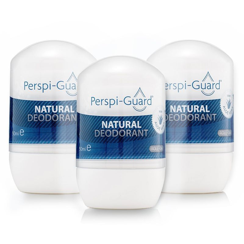Perspi-Guard Natural Deodorant - Roll On Deodorant with Long-Lasting ...