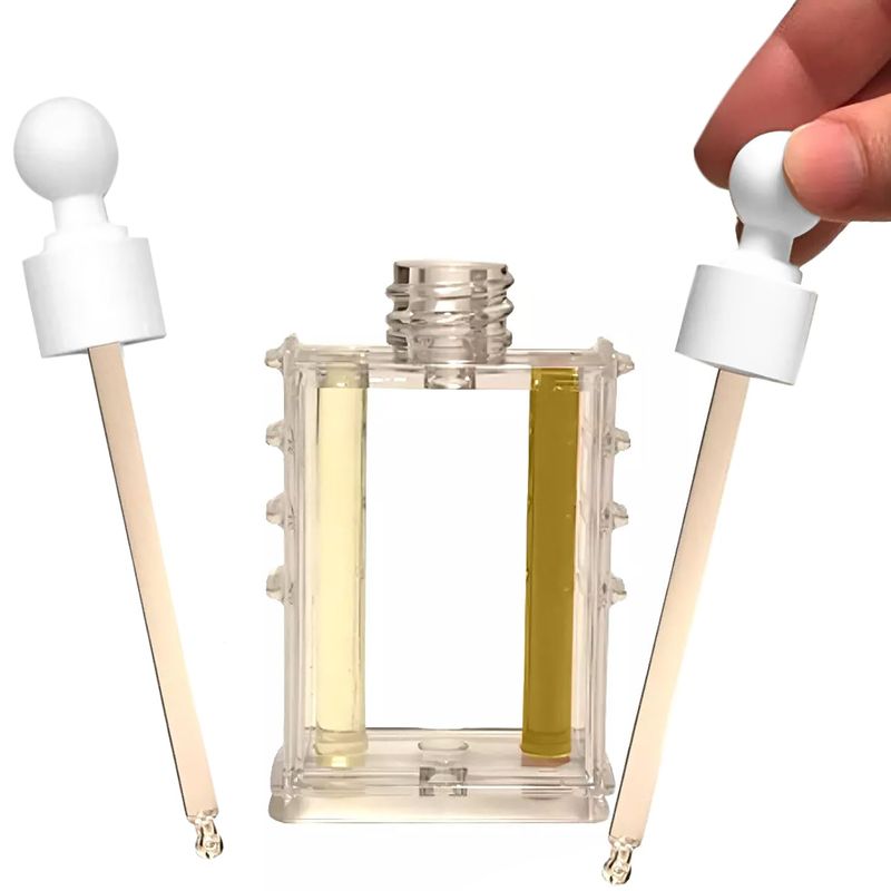 Fryer Oil Test Kit, Two Color Visual Guide With Glass Dropper, Food ...