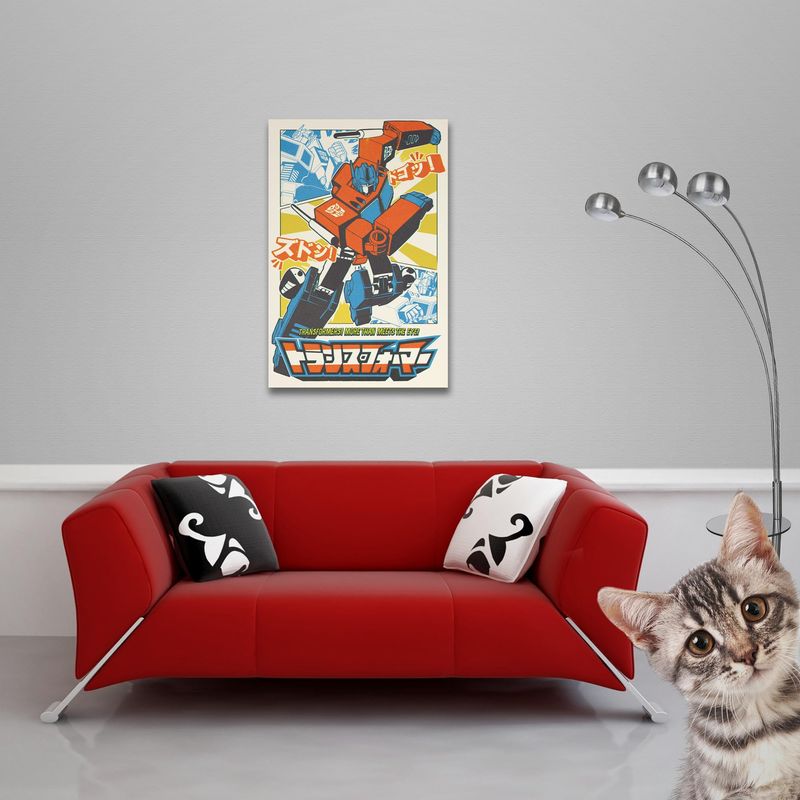 Transformers Optimus Prime Manga Movie Poster Print Size 61 x 91.5 cm ...