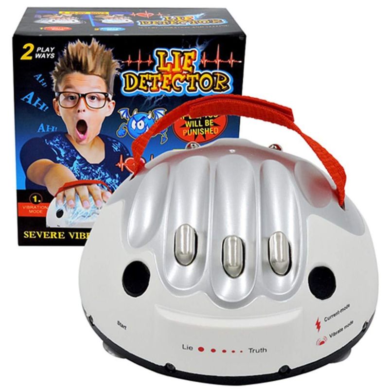 OUKEYI Micro Electric Shock Lie Detector, Shocking Liar Party Game ...