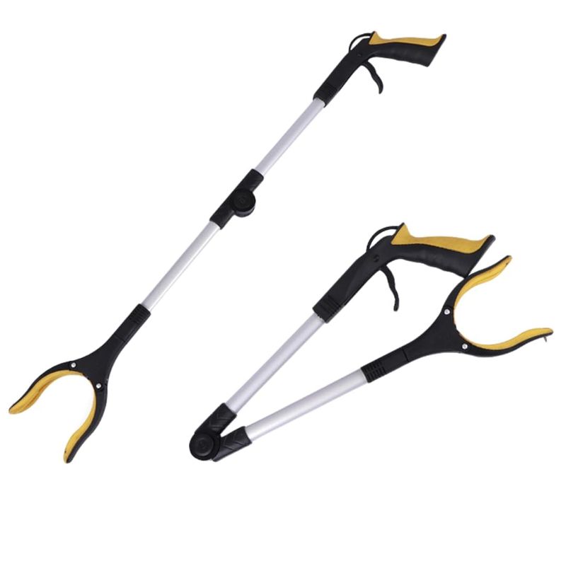 Magic Hand Helping Hand Magic Reacher Trash Scissors Built-in Magnet ...