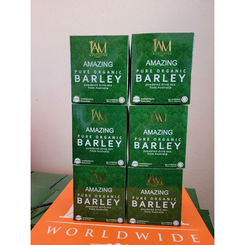 BARLEY Grass Powder Of IAM Worldwide 6 Boxes ( 60 Sachets ) - Online ...