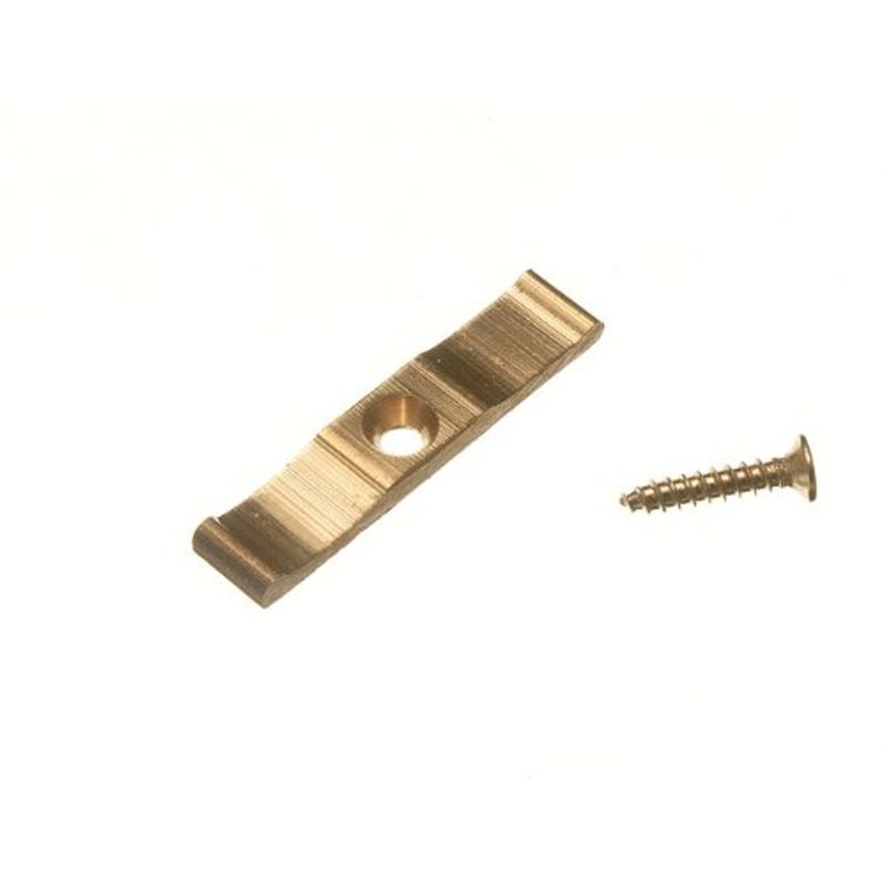 TURN BUTTON GRANNY CATCH SHED LATCH 38MM SOLID BRASS + SCREWS ( pack of ...