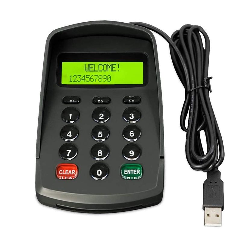 USB 15 Keys Keypad Numeric Keyboard Numpad for Bank,Telecom, Mobile ...