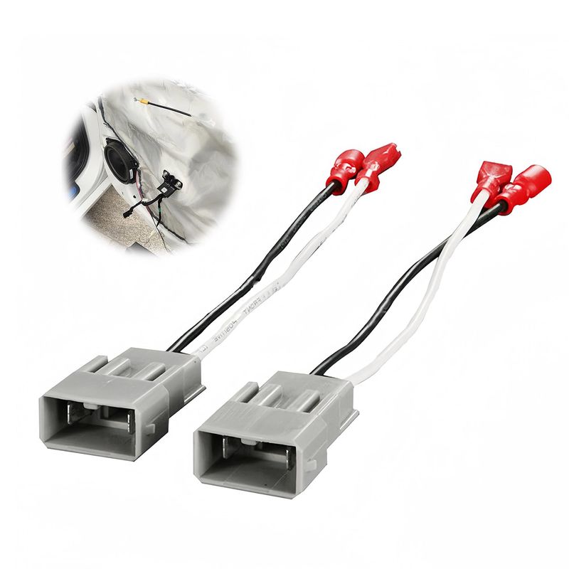 TVETE Car Speaker Connector Harness Adapter Radio Speaker Speaker Wire ...