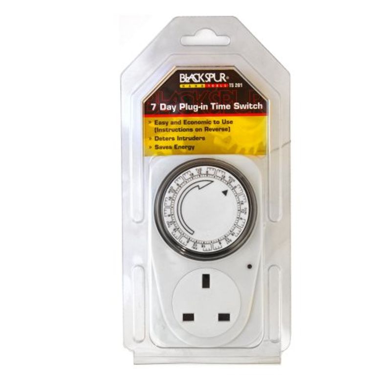 Blackspur BB-TS201 7 DAY TIMER SOCKET - Online Marketplace - EveryMarket