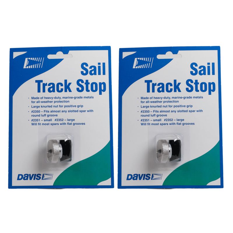 Davis Instruments Round Sail Track Stop for Sailboats - (2 Pack ...
