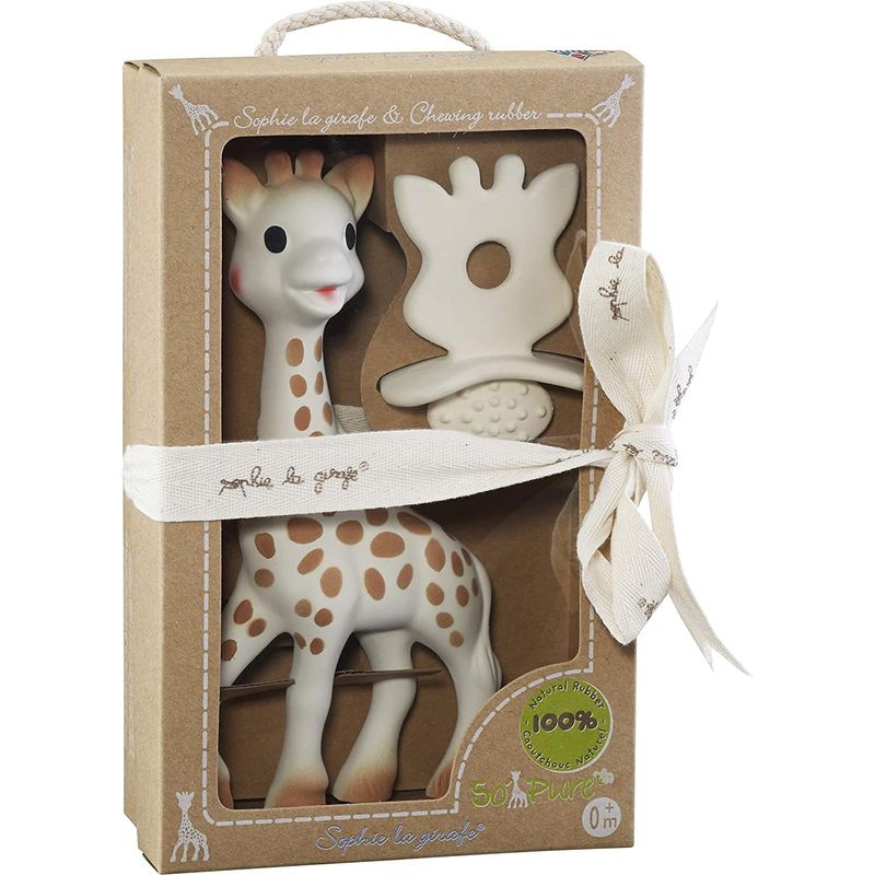 Sophie the Giraffe Sophie and Pacifier Set, Genuine Japanese Product ...