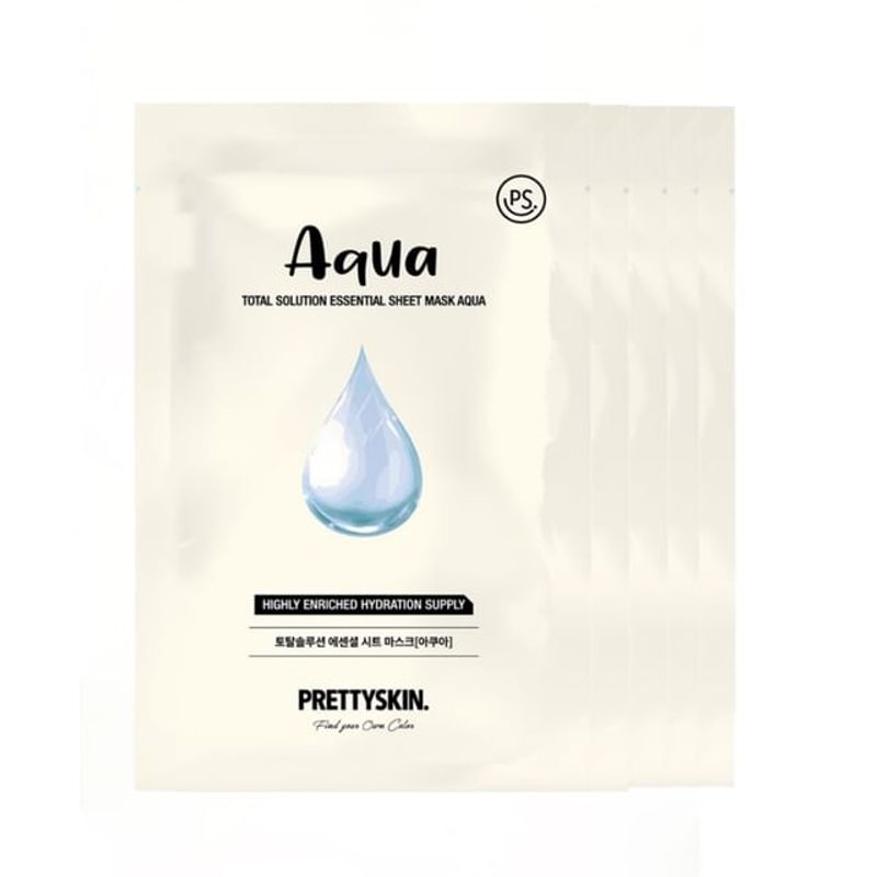 Total Solution Essential Sheet Mask Bundle Set - 21 Types (option: Aqua ...