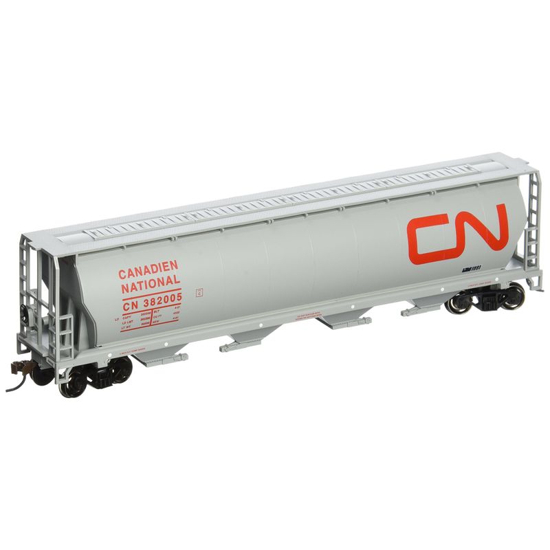Bachmann Trains - Canadian 4 Bay Cylindrical Grain Hopper - Canadian ...