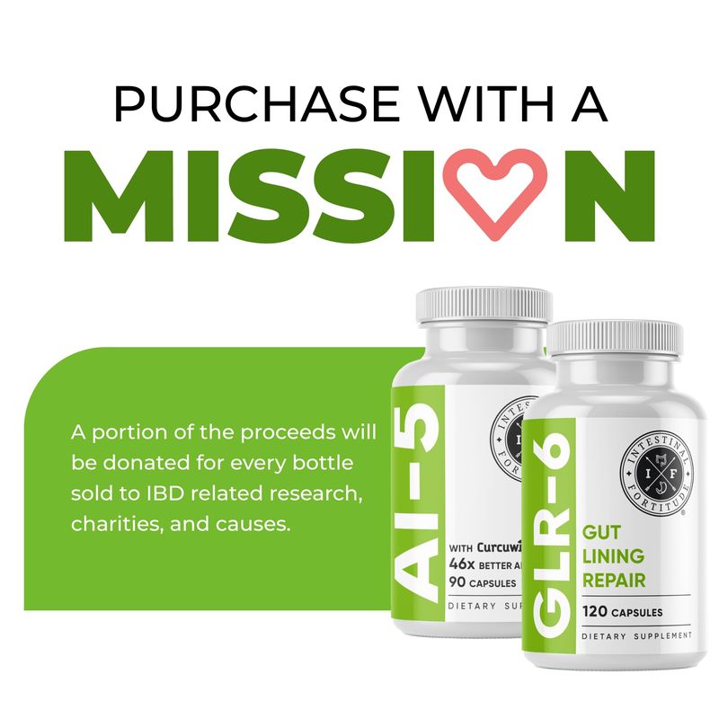 Intestinal Fortitude AI-5 & GLR-6 Digestive Health Supplement Bundle w ...