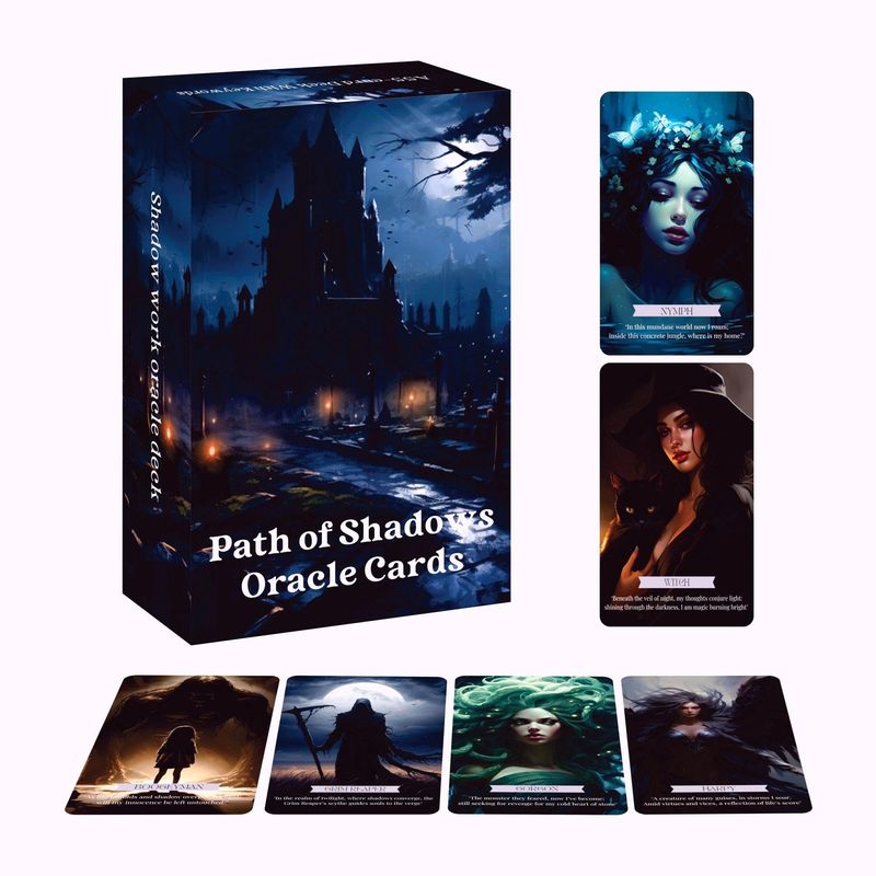 Path of Shadows Oracle Cards, Shadow Path Oracle Deck, Messages Oracle Cards from Your, Oracle ...
