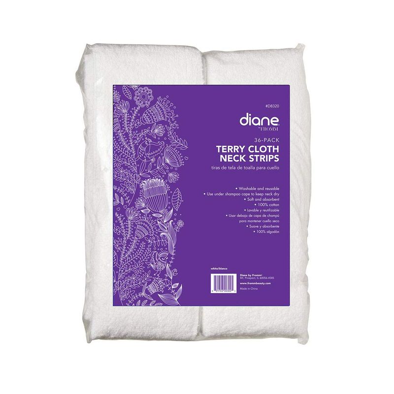 Diane Terry Cloth Neck Strips, Fast Drying Towel for Neck Use at Barber ...