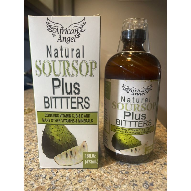 All Natural African Angel Soursop Bitters 16 oz - Online Marketplace ...