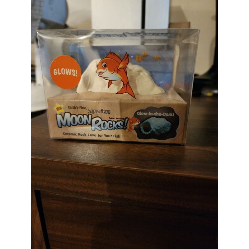Underwater Galleries GLO Moon Rock CAVE Glow In The Dark. For Aquarium ...