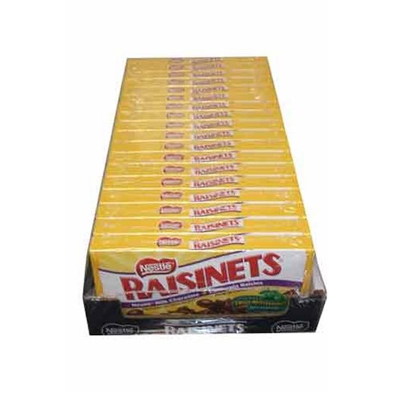 Nestle Raisinets Movie Theatre Concession Size Candy (18 count) Milk ...